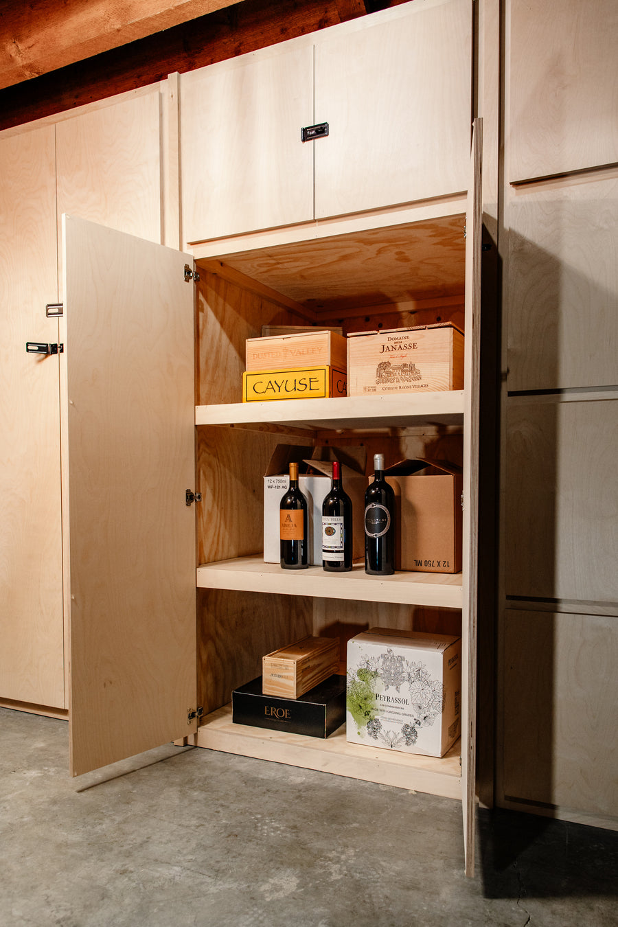 Reserve a Wine Storage Locker - The Drayman House